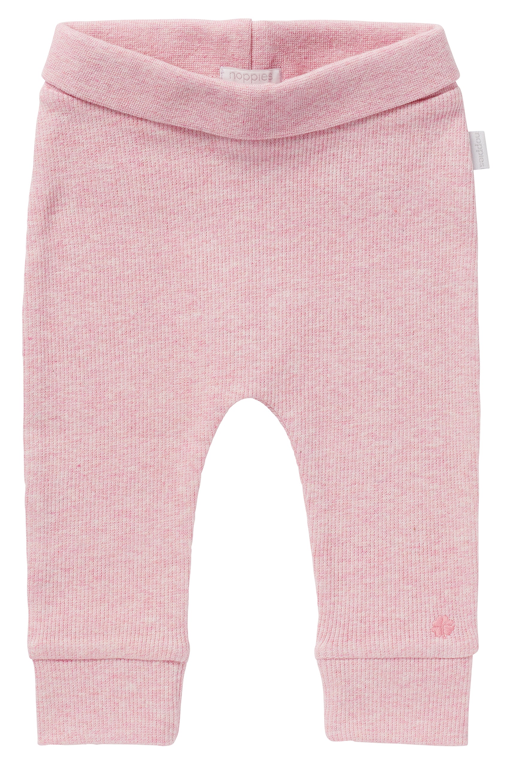 Organic rib knit baby pants pink – Mamarella GmbH
