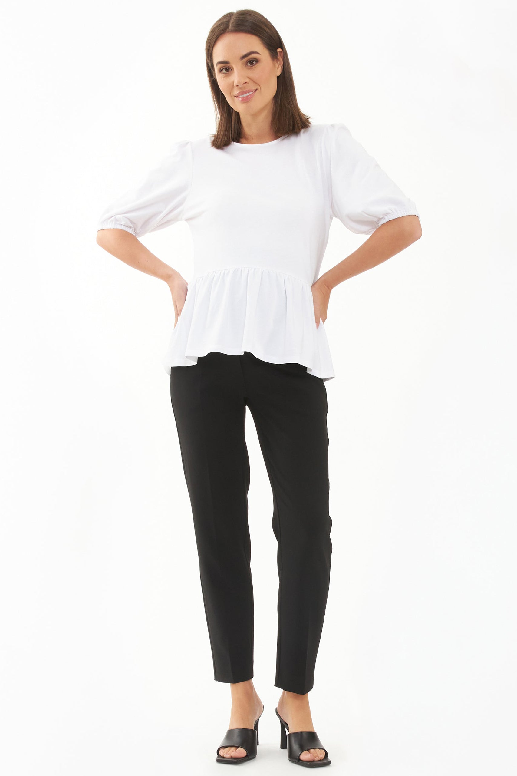 Cropped Maternity Trousers Classic – Mamarella GmbH