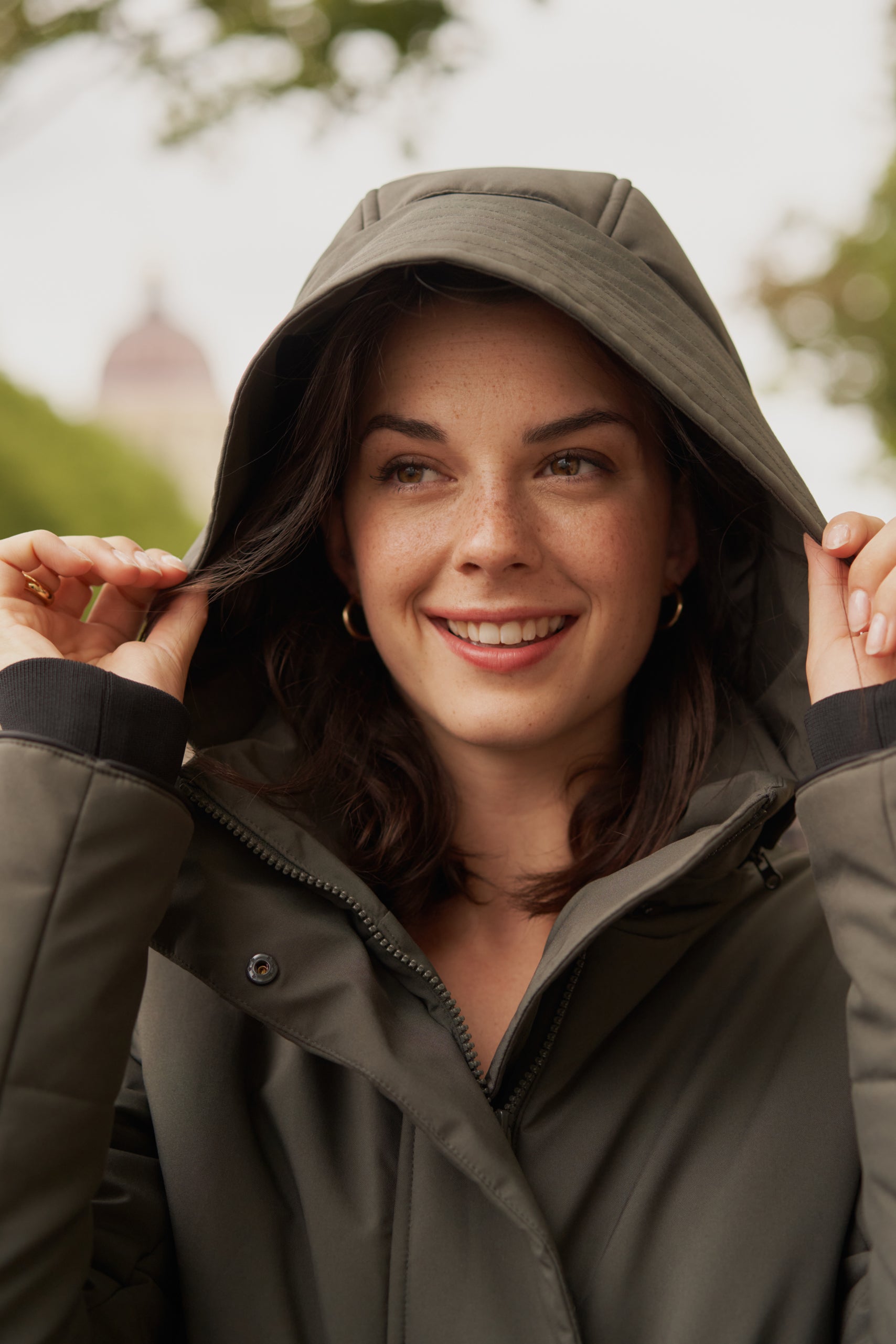 Umstands- und Tragejacke mit Gürtel – Mamarella GmbH