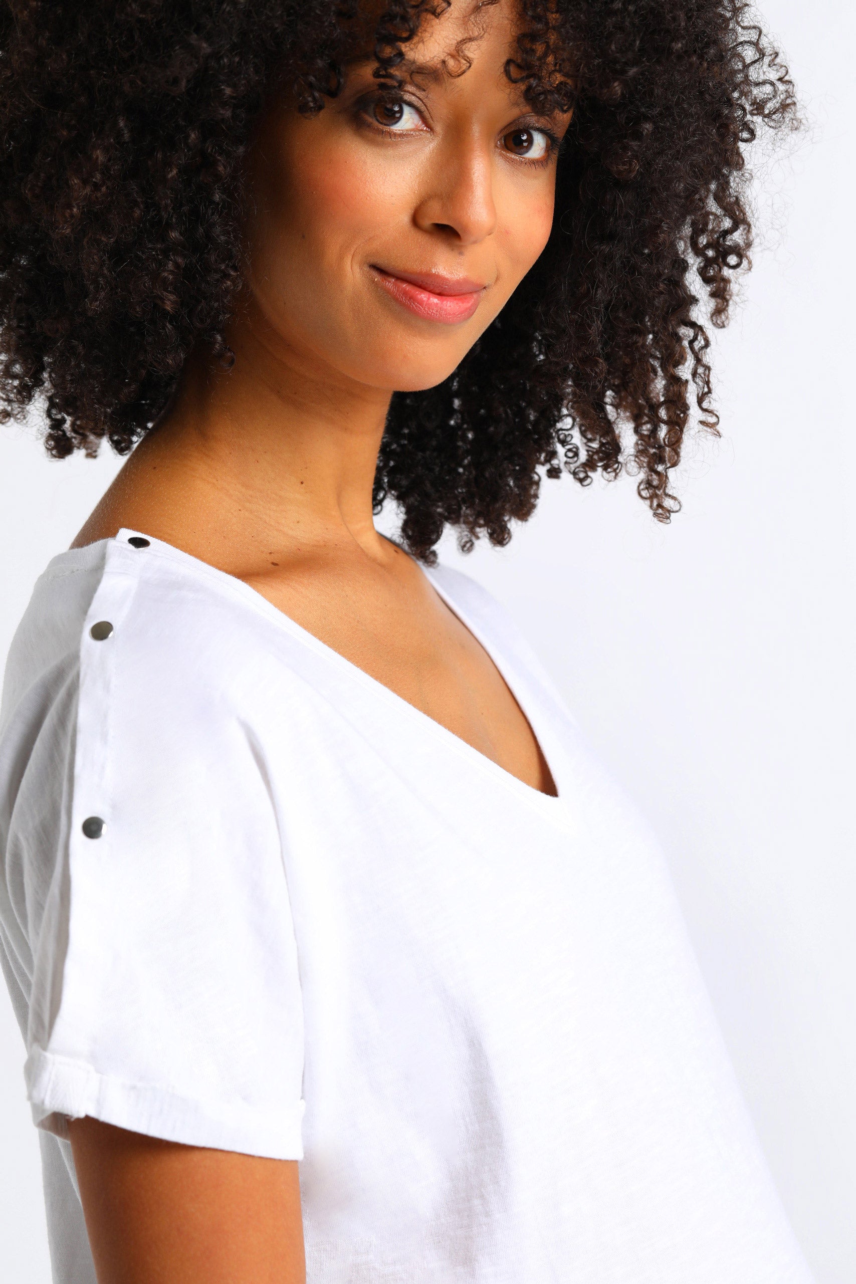 Organic Boyfriend Maternity and Nursing Shirt, White – Mamarella GmbH