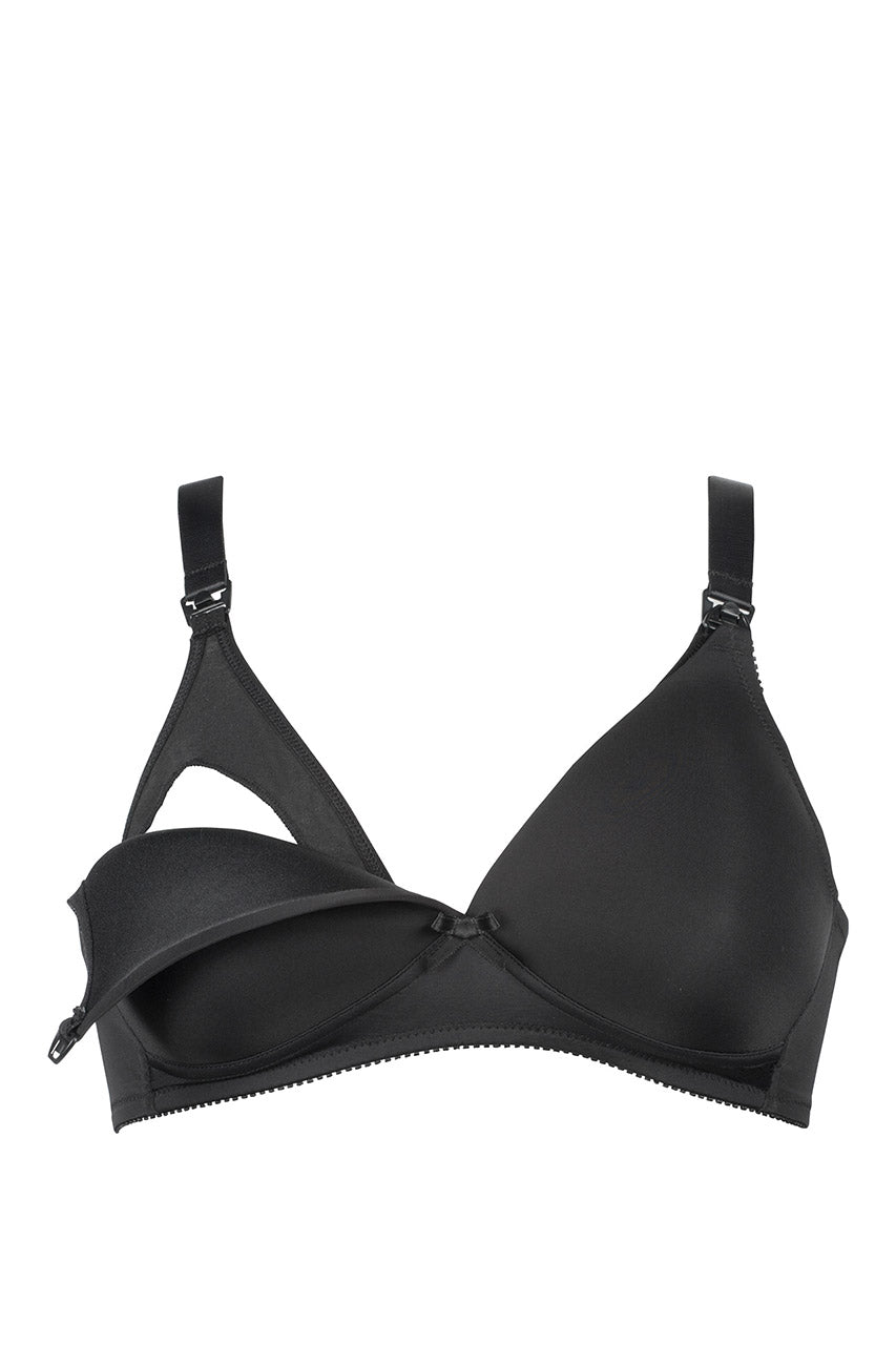 Naturana Still BH mit Form-Cups schwarz – Mamarella GmbH