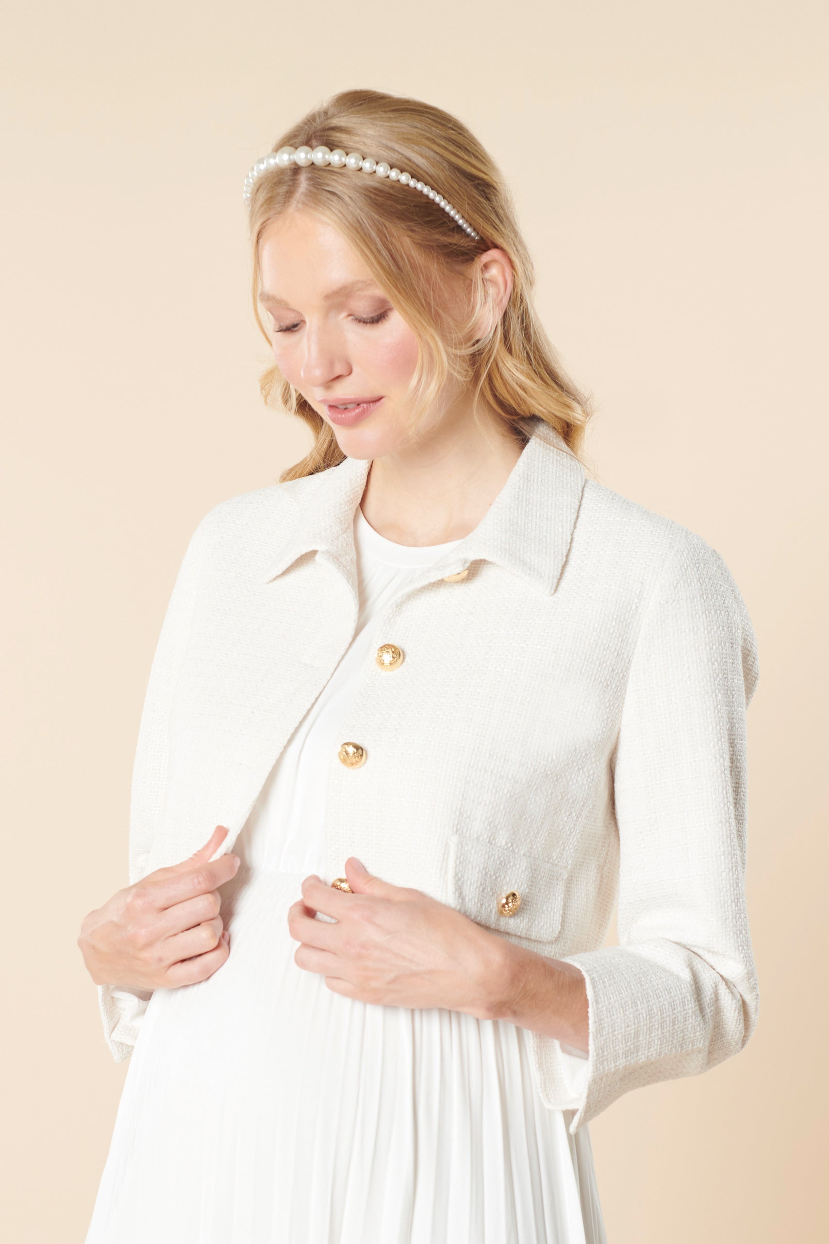 Tweed bridal jacket – Mamarella GmbH