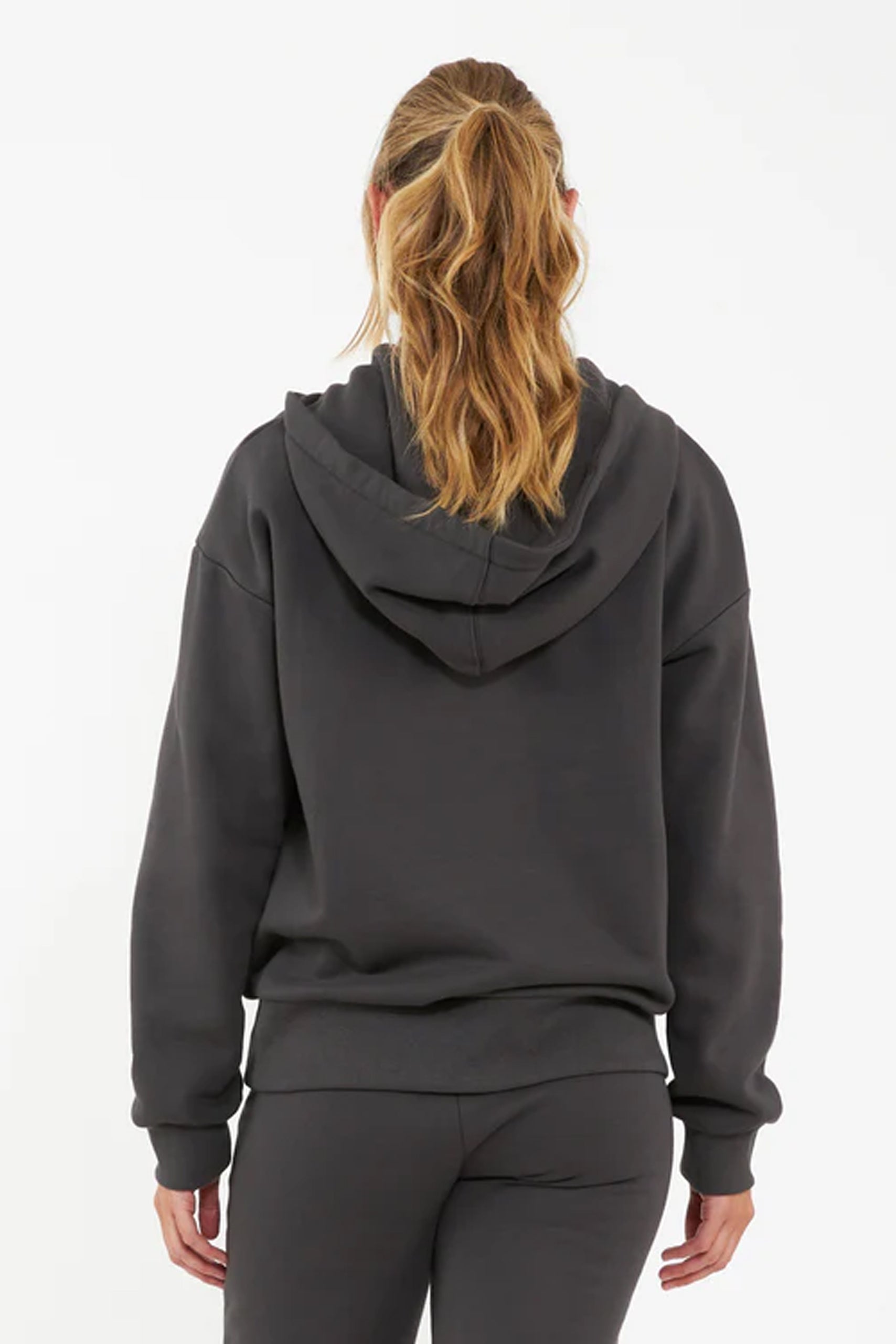 Maternity hoodie with zipper and nursing openings, grey – Mamarella GmbH