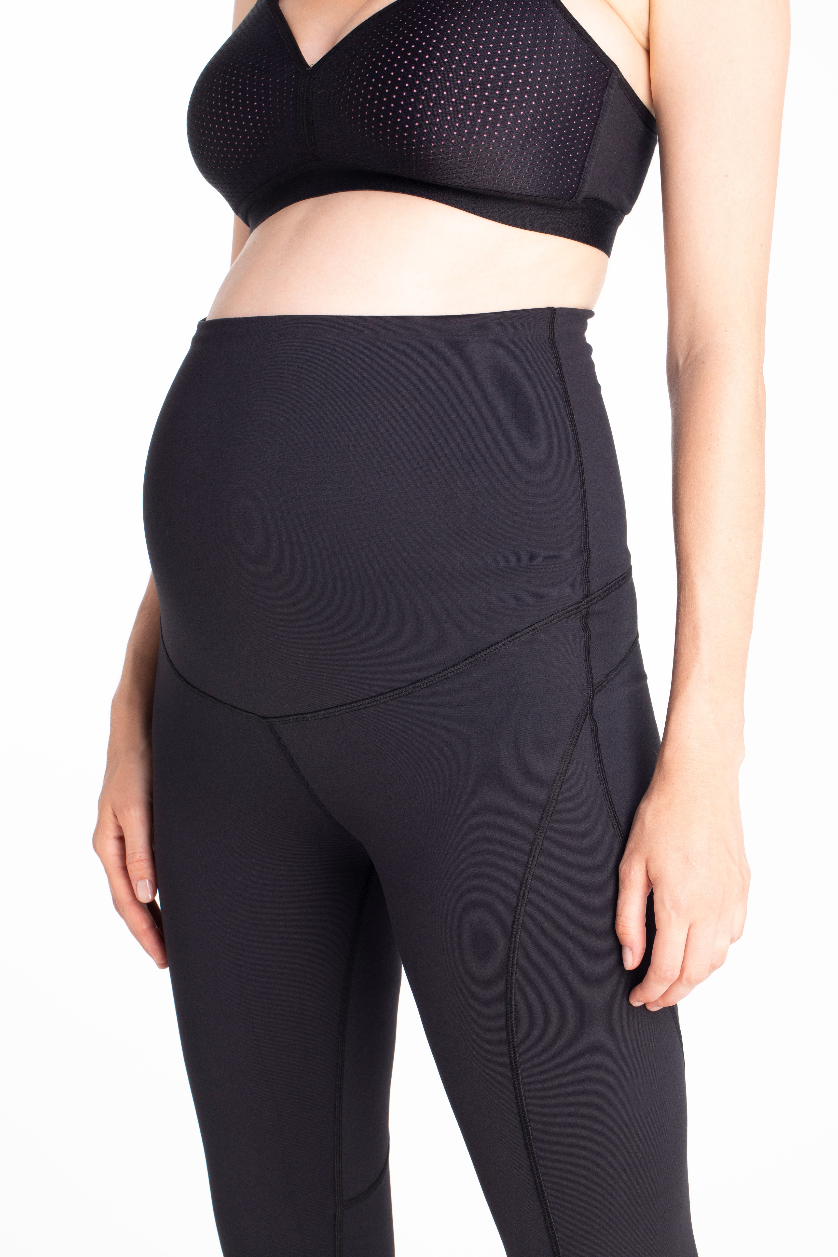 Sport Umstandsleggings mit Bauch Support – Mamarella GmbH